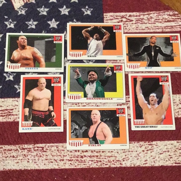 WWE | Other | Wwe Heritage Cards Including Hornswoggle And Finlay 7 ...